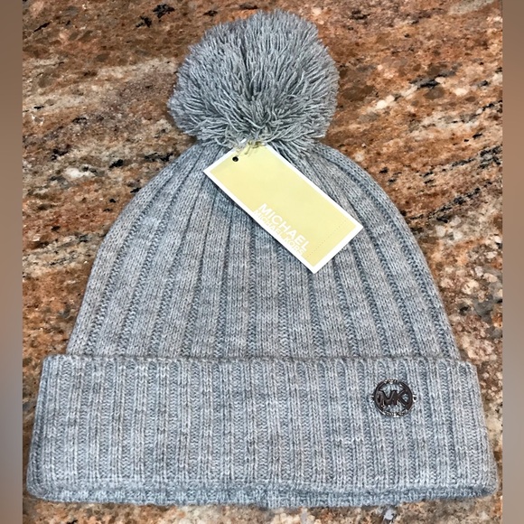 Michael Kors | Accessories | Michael Kors Pom Pom Hat | Poshmark